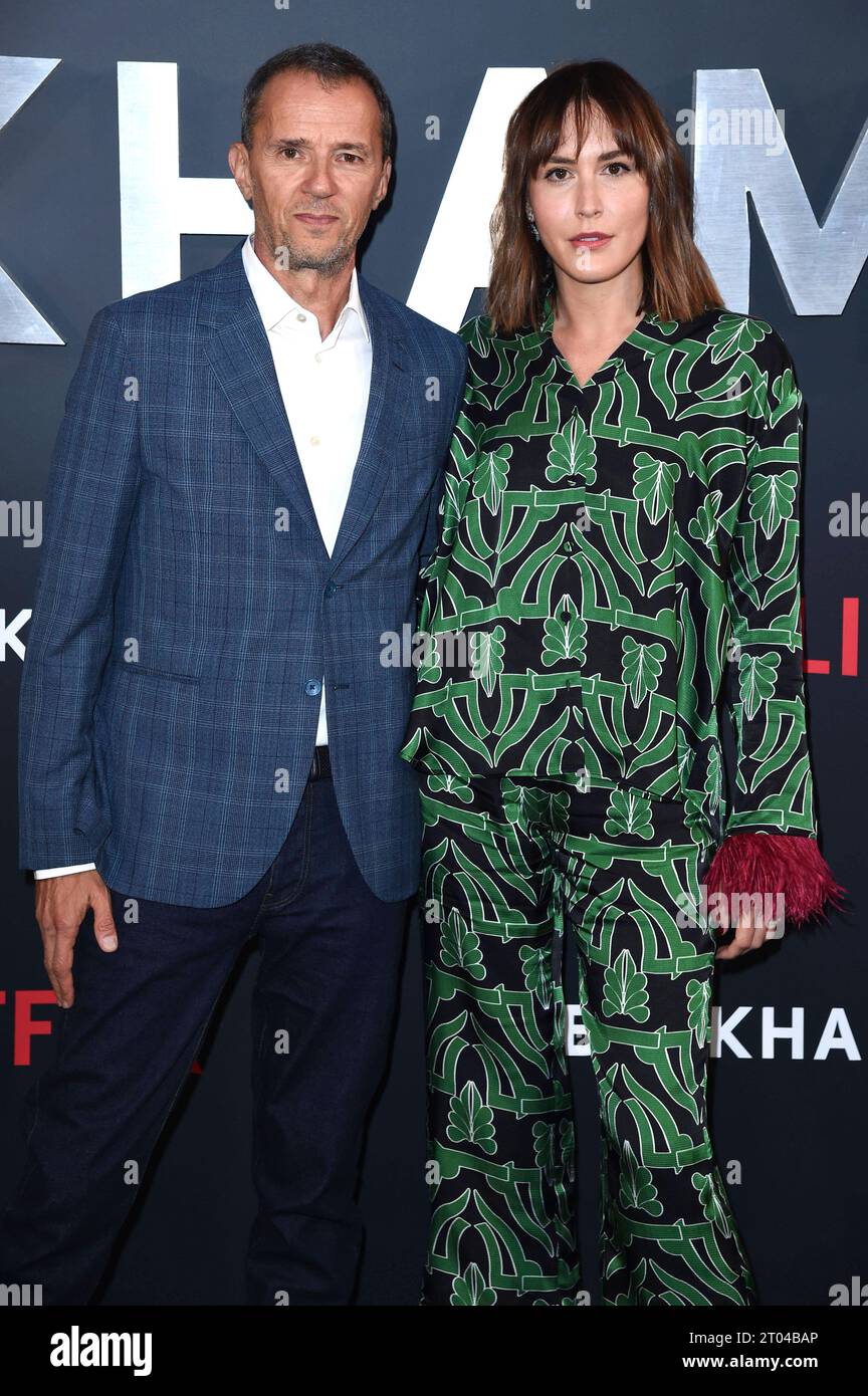 John Battsek und Sarah Thomson bei der Premiere der Netflix Doku-Serie ...