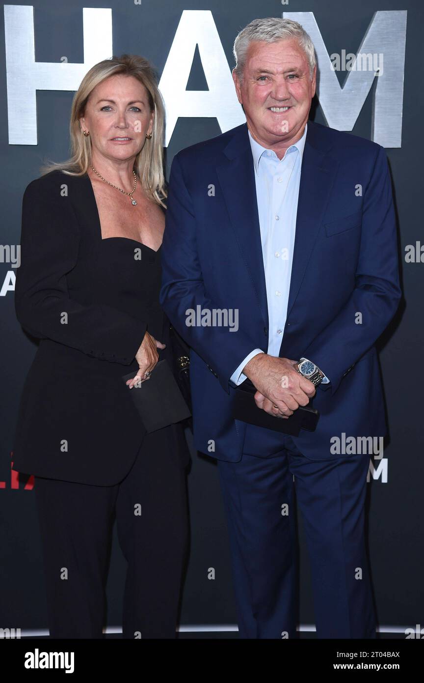 Steve bruce wife janet bruce hi-res stock photography and images - Alamy