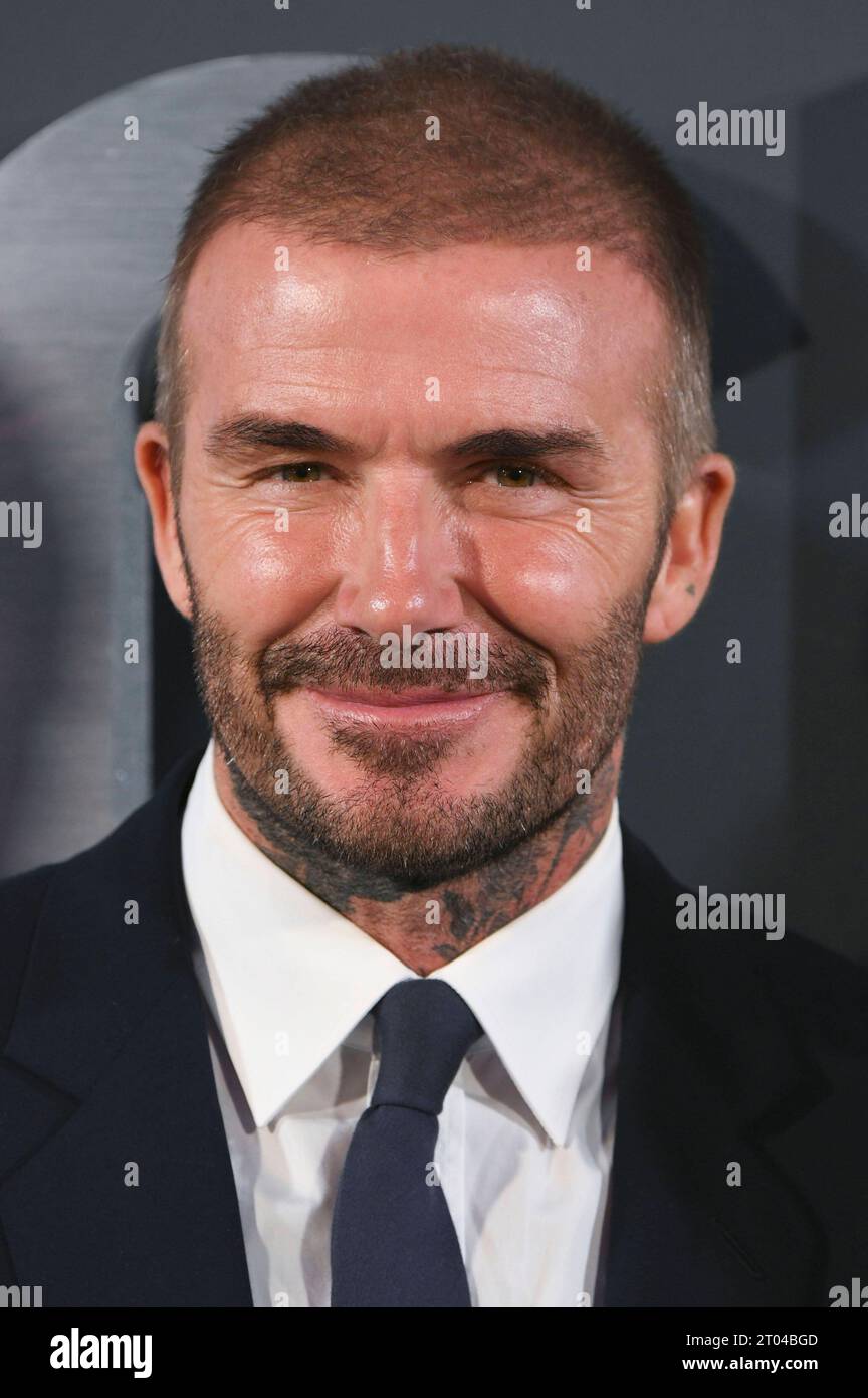 David Beckham bei der Premiere der Netflix Doku-Serie Beckham im Curzon ...