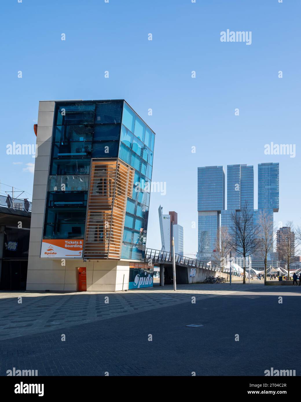 Rotterdam, Netherlands - Spido ticket office by UNStudio with de ...