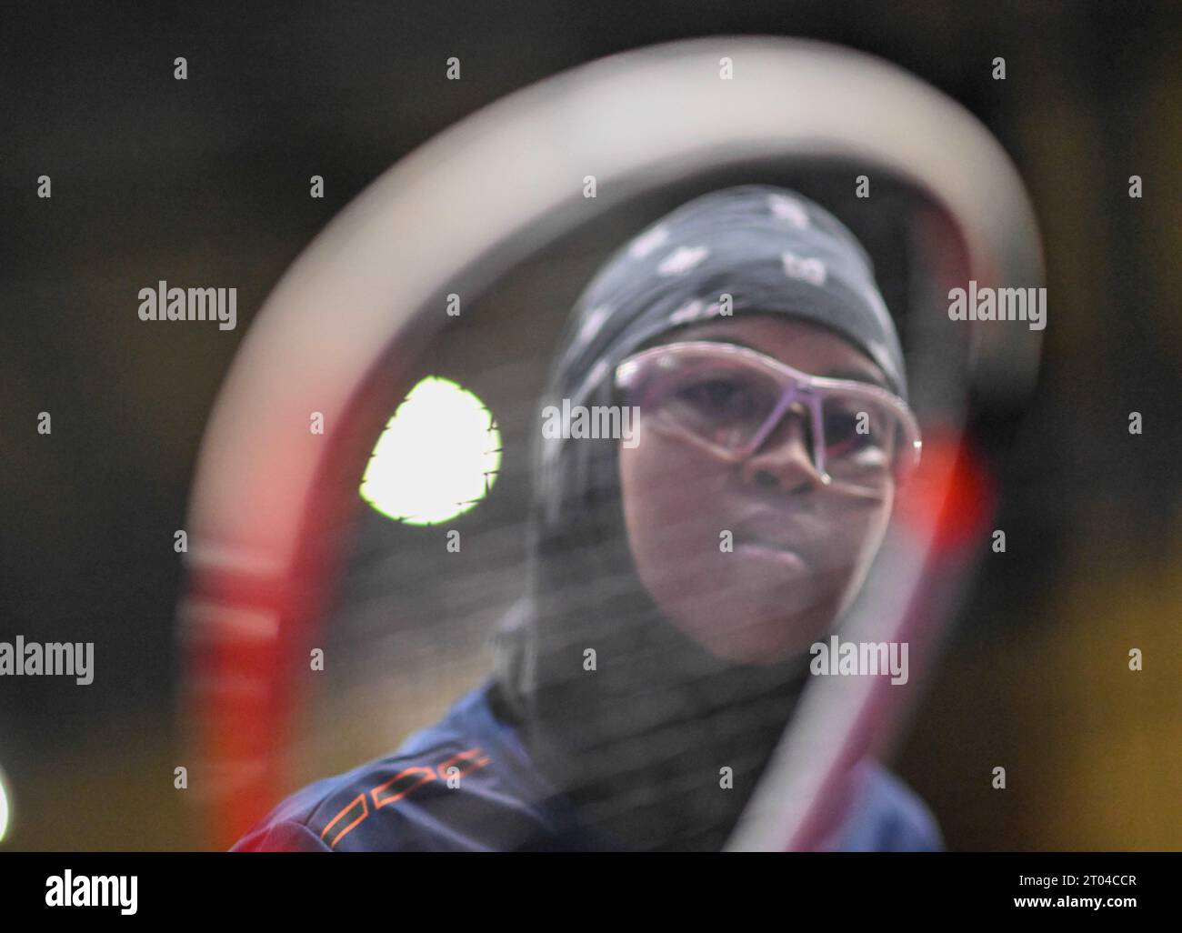 Hangzhou, China's Zhejiang Province. 4th Oct, 2023. Aifa Binti Azman of ...