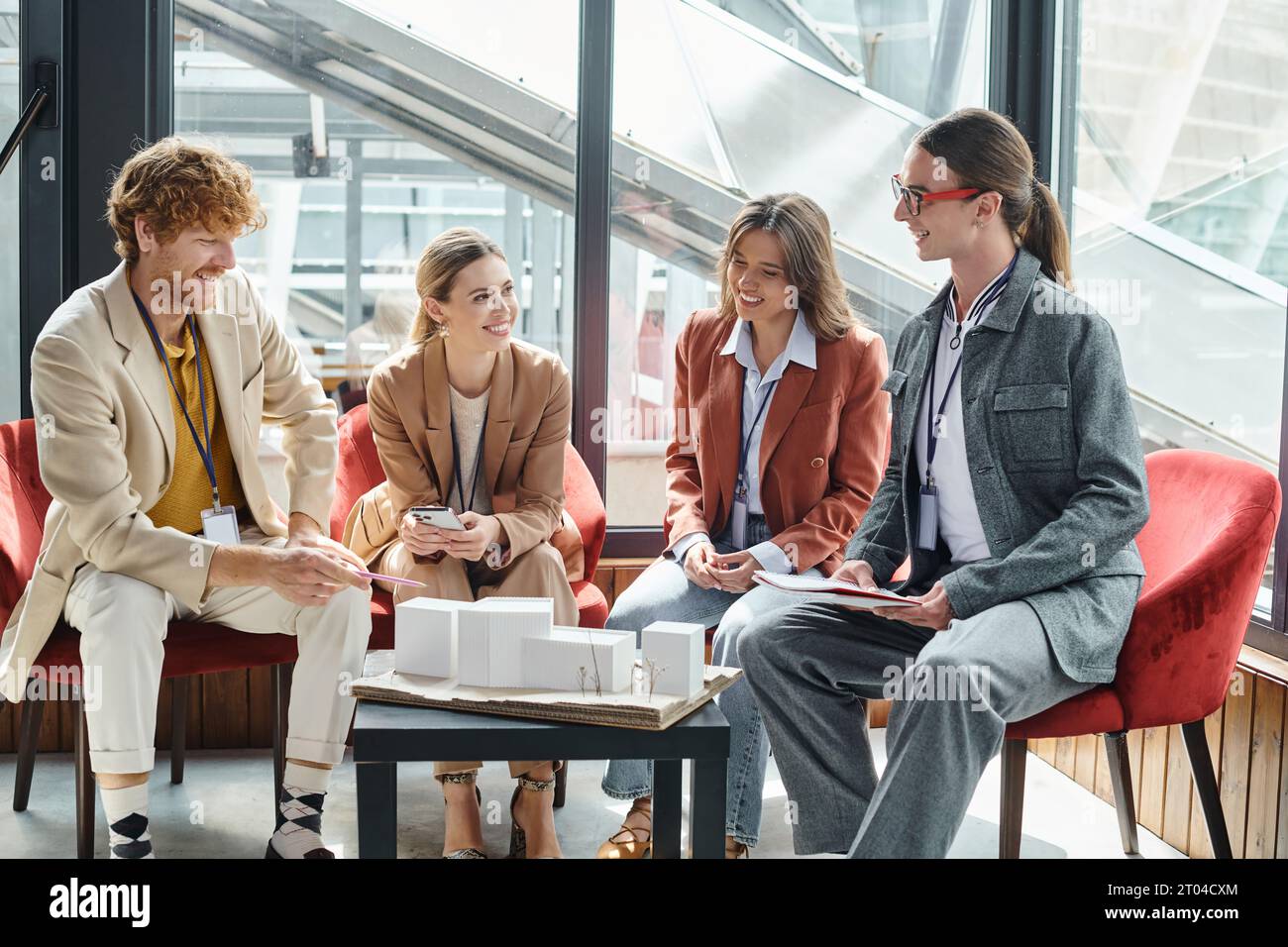 Business team architectural model hi-res stock photography and images ...