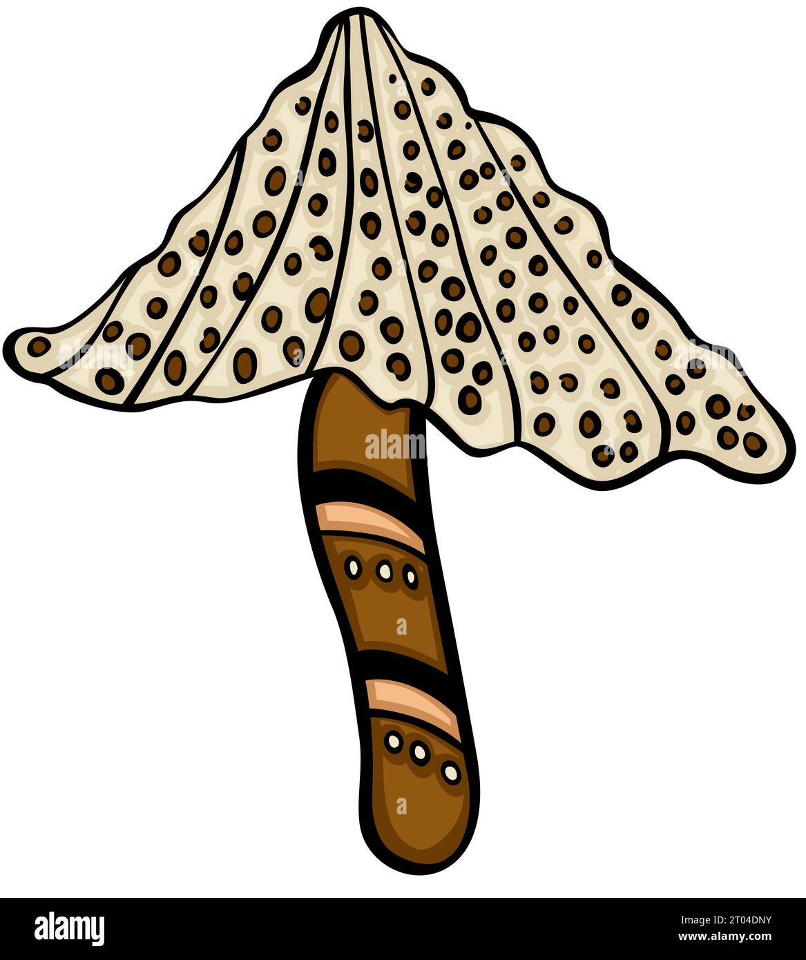 Cartoon style magic forest Cut Out Stock Images & Pictures - Alamy