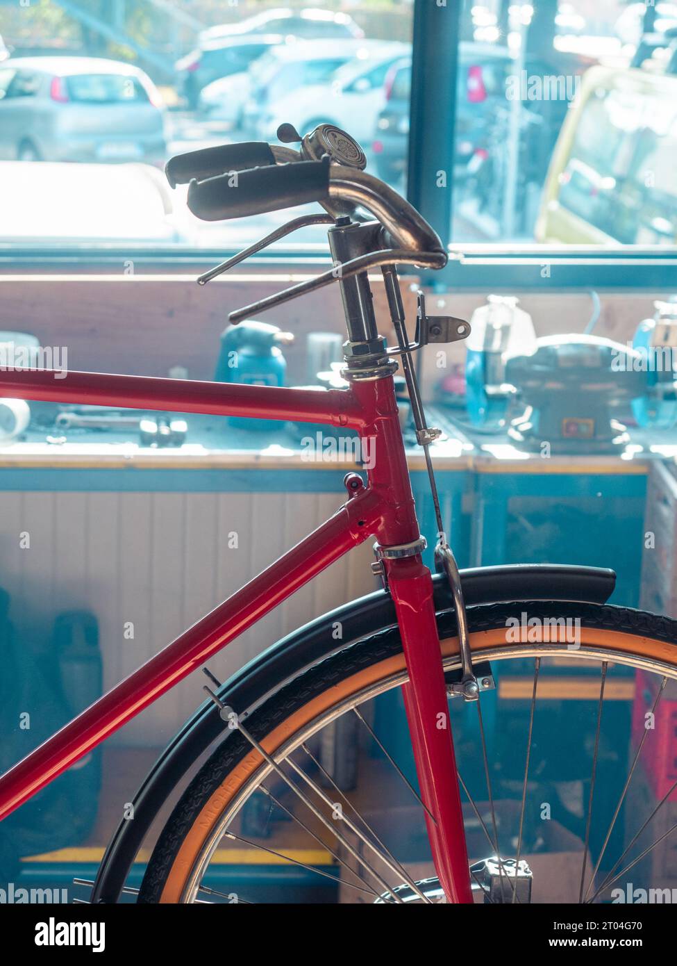 at the bike shop store and repair , artisan expert mechanic expert repairs restore and wreck ...