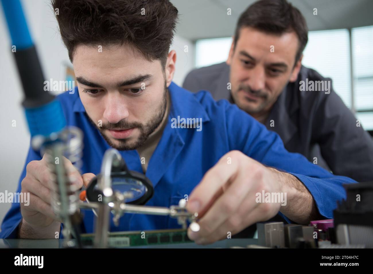 Solving The Circuit Problem Stock Photo Alamy
