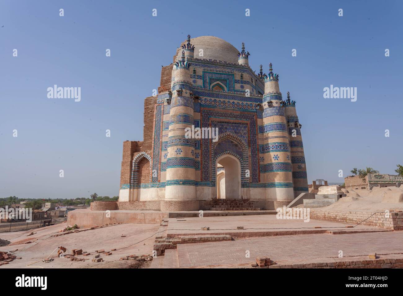 Majestic Uch Sharif: A Glimpse into History. The panoramic view of Uch ...