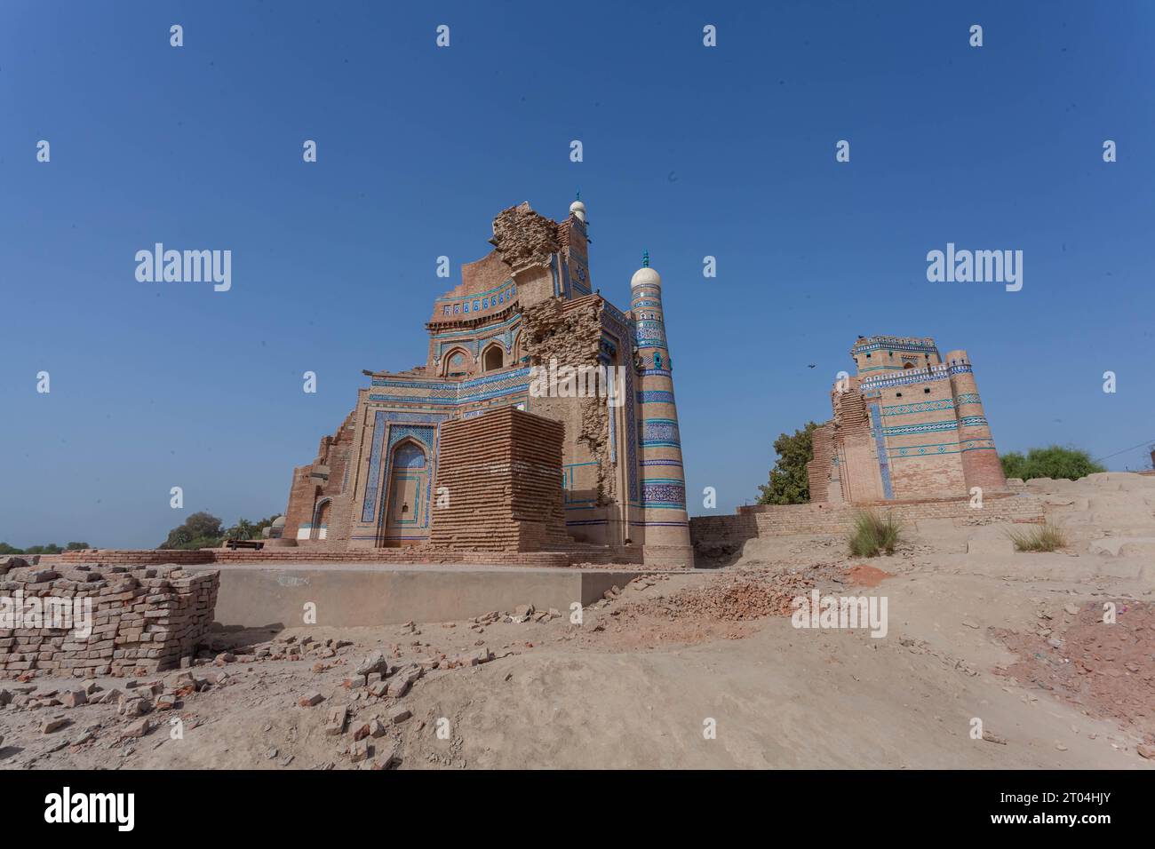 Majestic Uch Sharif: A Glimpse into History. The panoramic view of Uch ...