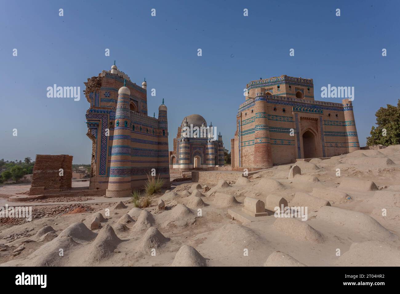 Majestic Uch Sharif: A Glimpse into History. The panoramic view of Uch ...