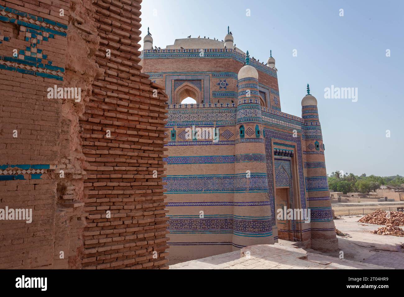 Majestic Uch Sharif: A Glimpse into History. The panoramic view of Uch ...