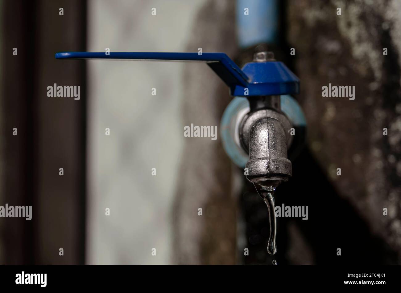 Wasting water - water drop from water tap, Leaky or tap, water tap in ...