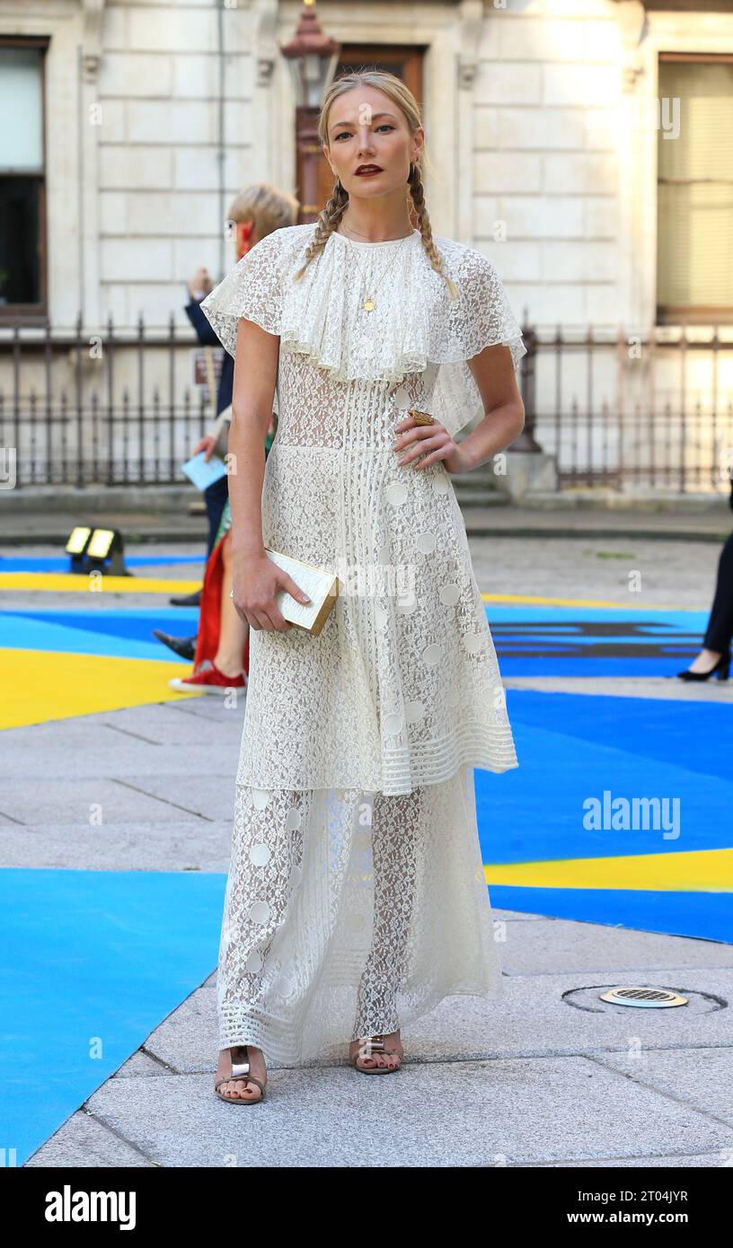 Clara Paget attends the Royal Academy Of Arts summer exhibition preview ...