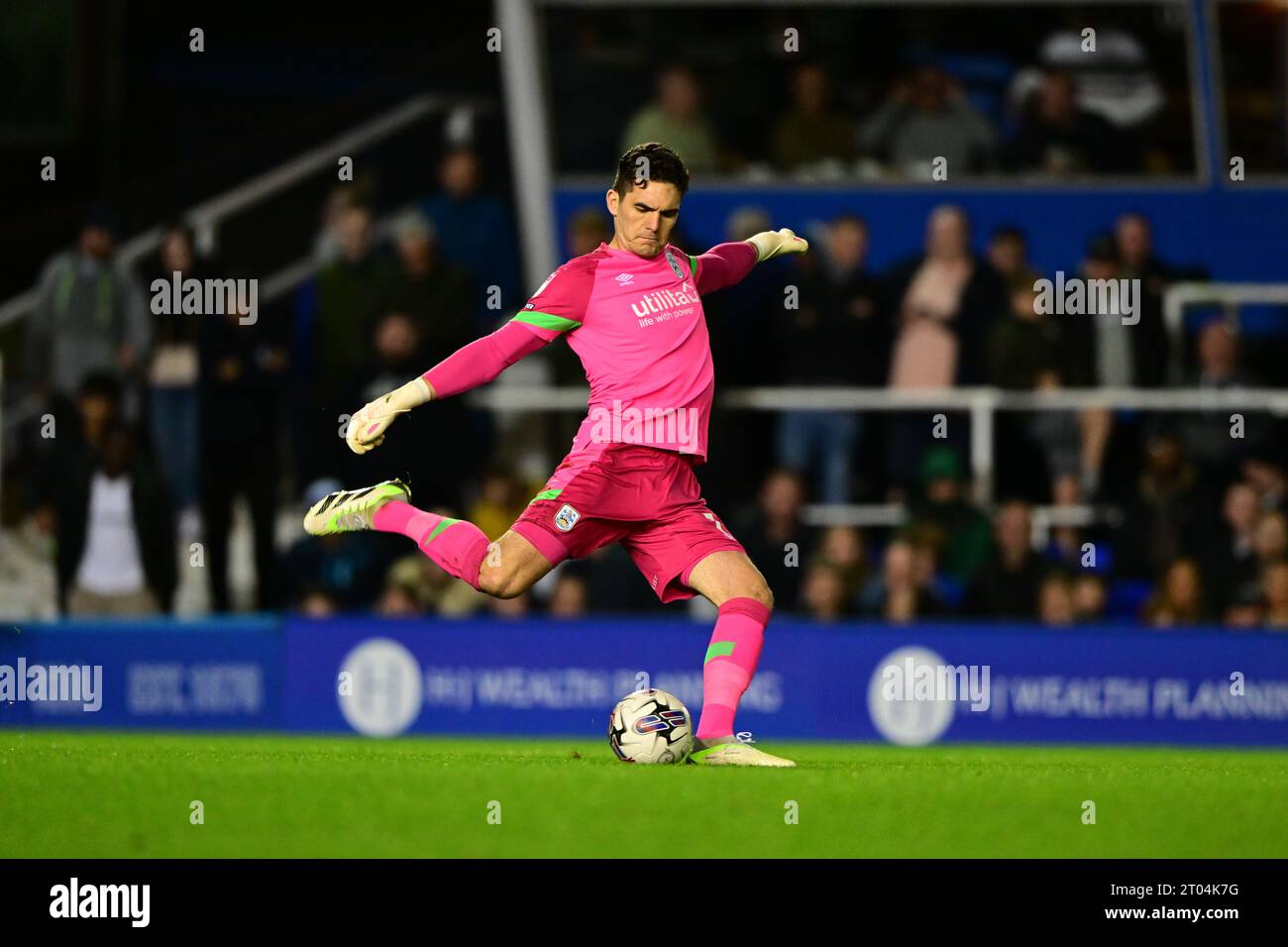Lee Nicholls #1 of Huddersfield Town during the Sky Bet Championship ...