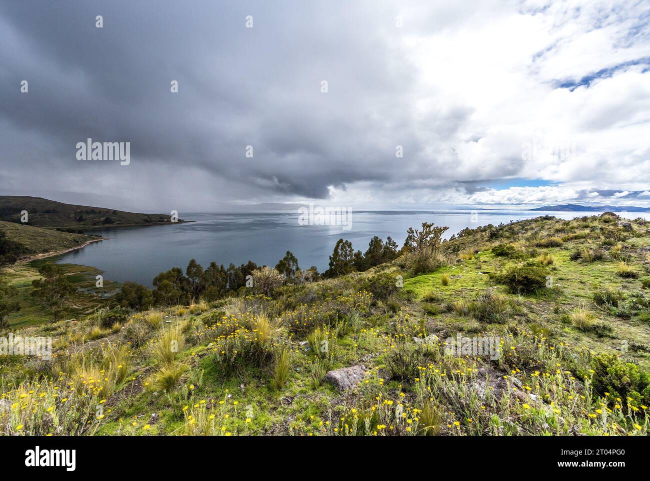 Bolivia Salt Flats and countryside Stock Photo - Alamy