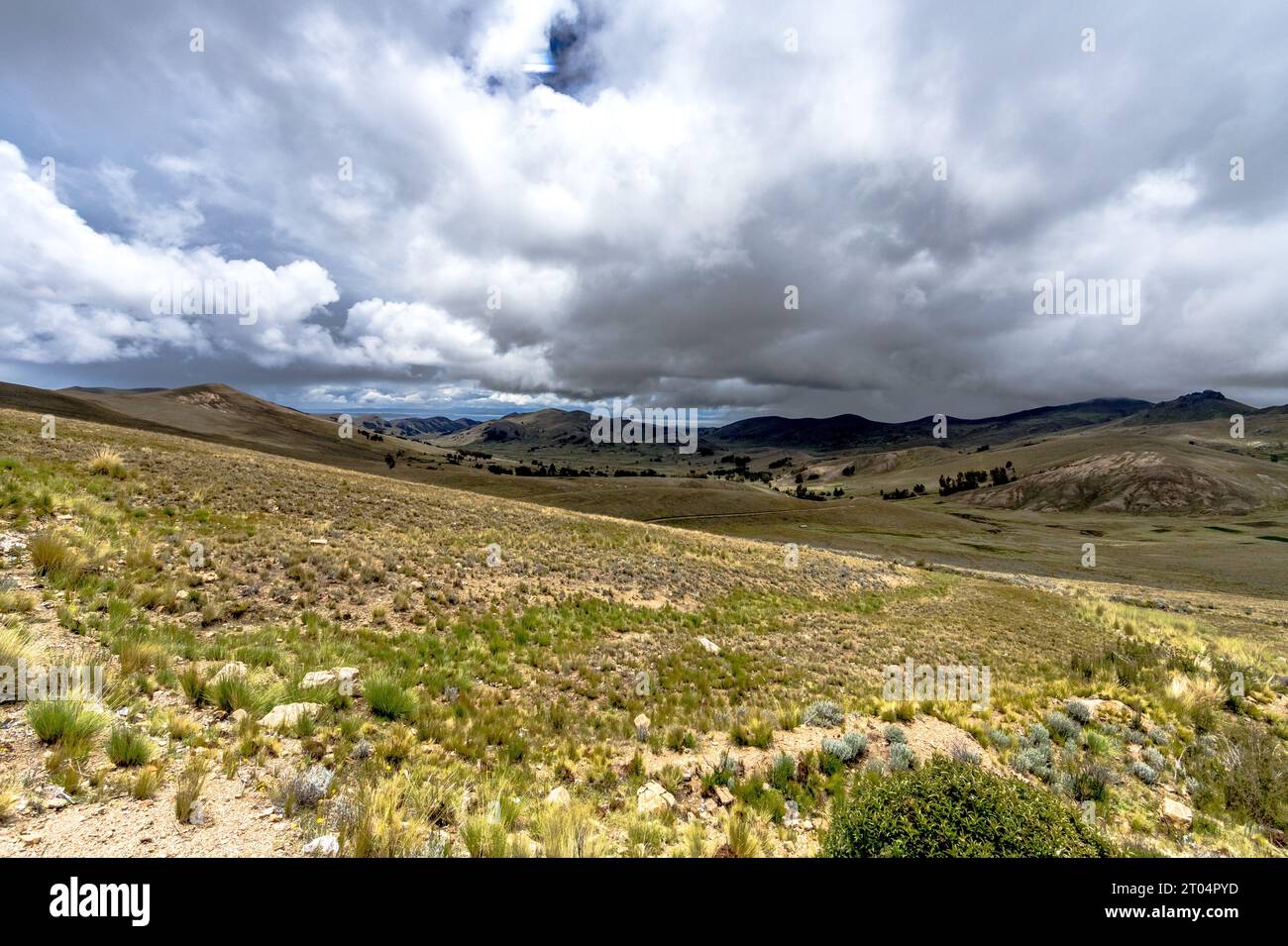 Bolivia Salt Flats and countryside Stock Photo - Alamy