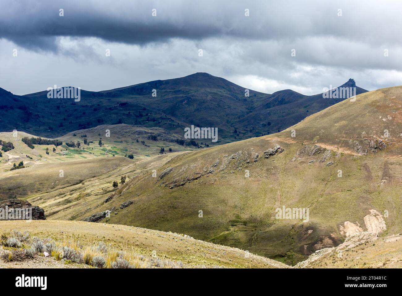 Bolivia Salt Flats and countryside Stock Photo - Alamy