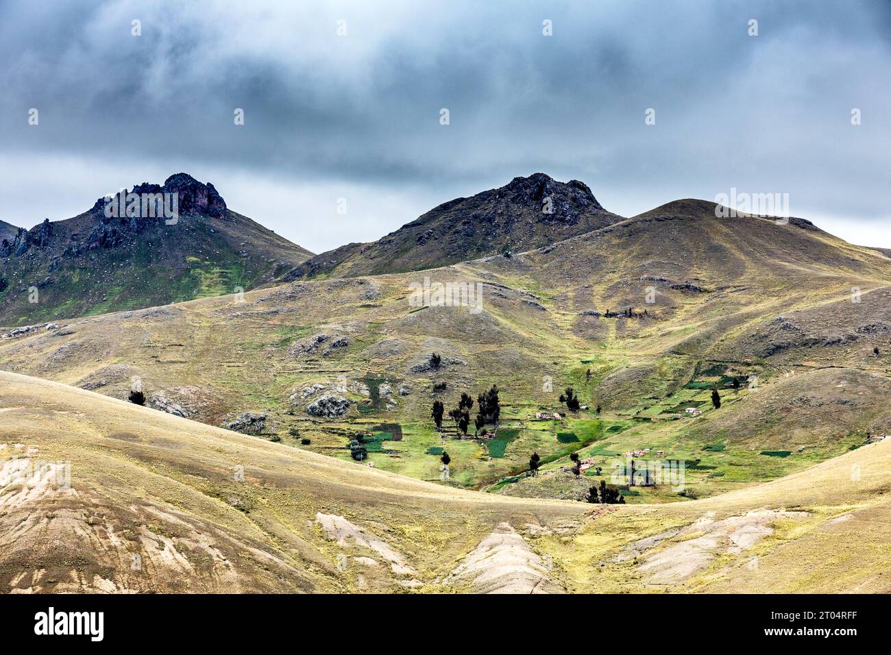Bolivia Salt Flats and countryside Stock Photo - Alamy