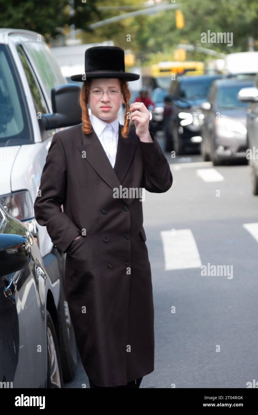 Boy curly redhead hi-res stock photography and images - Alamy