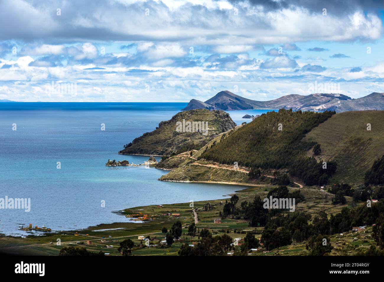 Bolivia Salt Flats and countryside Stock Photo - Alamy