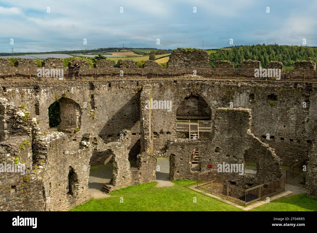 Restormel Castle, Lostwithiel, Cornwall, England Stock Photo - Alamy