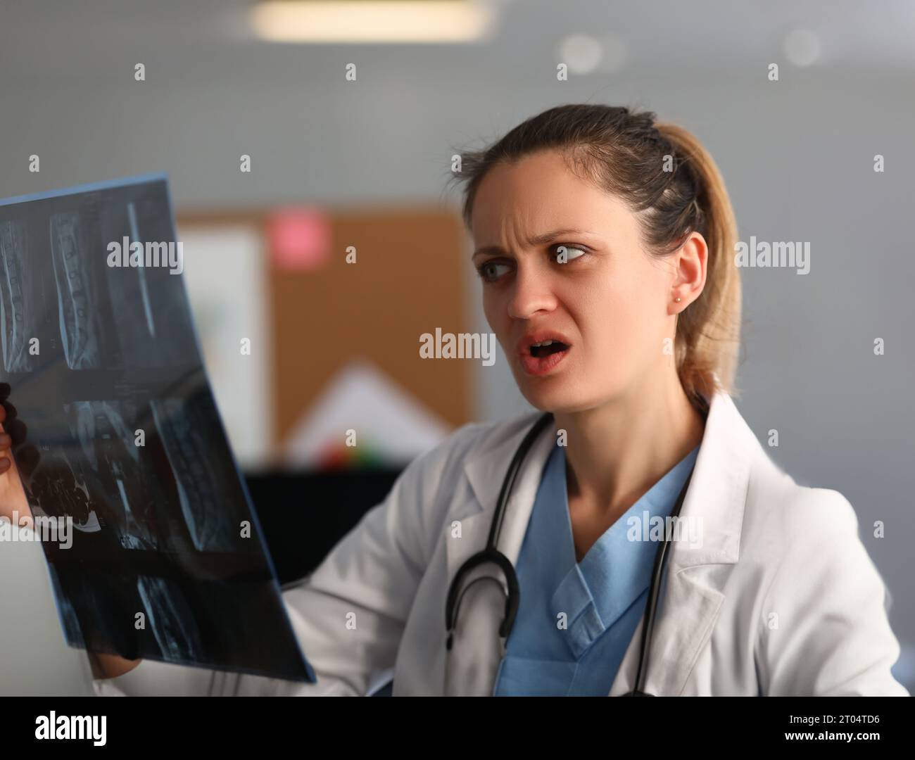 Woman face shock history hi-res stock photography and images - Alamy