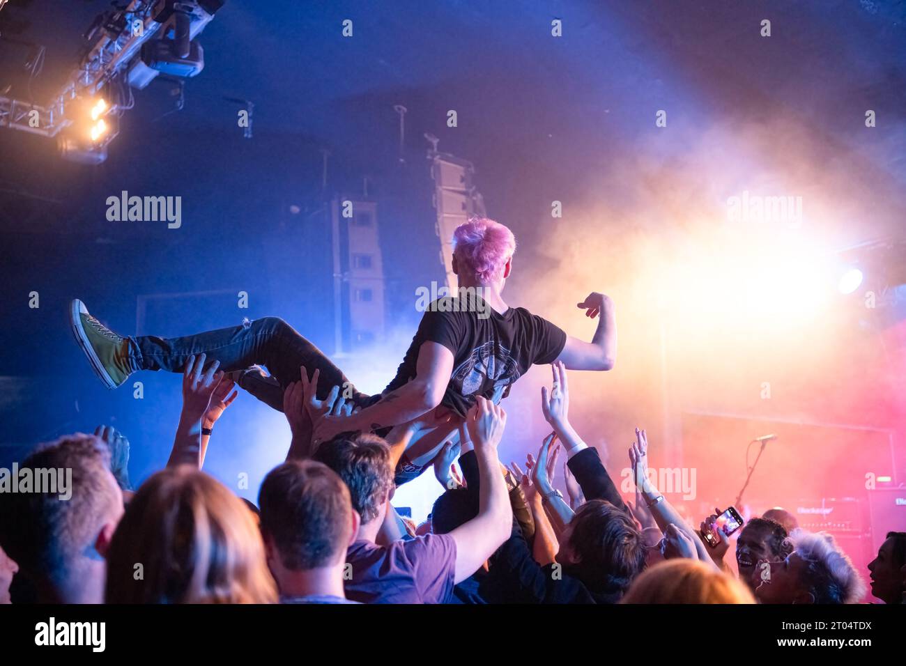 Nottingham, United Kingdom. 3rd October 2023, Event: Rock City. ASH ...