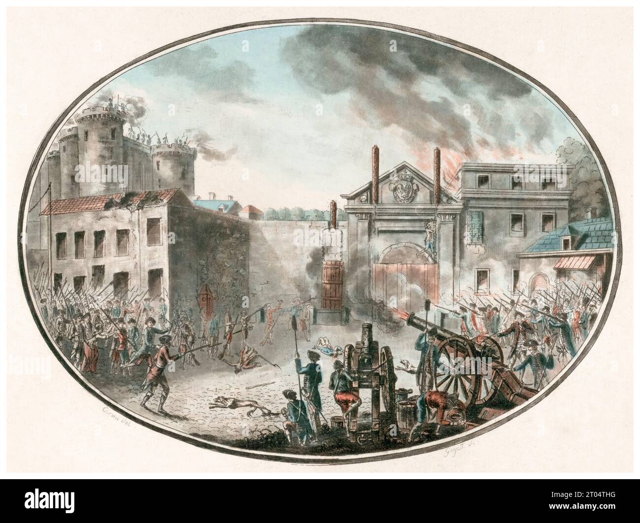 1st attack on the bastille Cut Out Stock Images & Pictures - Alamy
