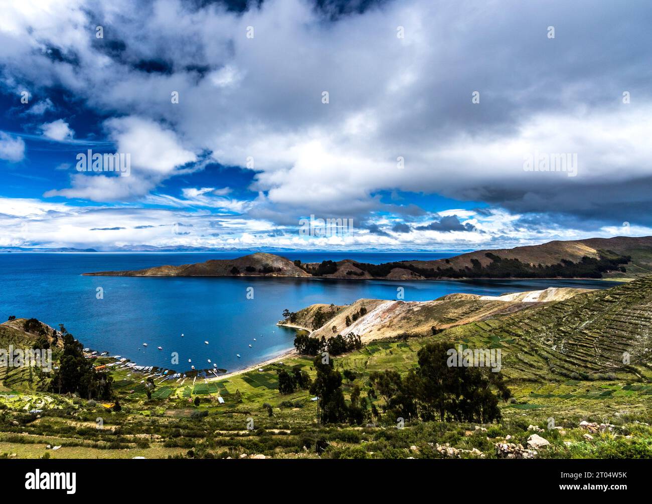 Bolivia Salt Flats and countryside Stock Photo - Alamy