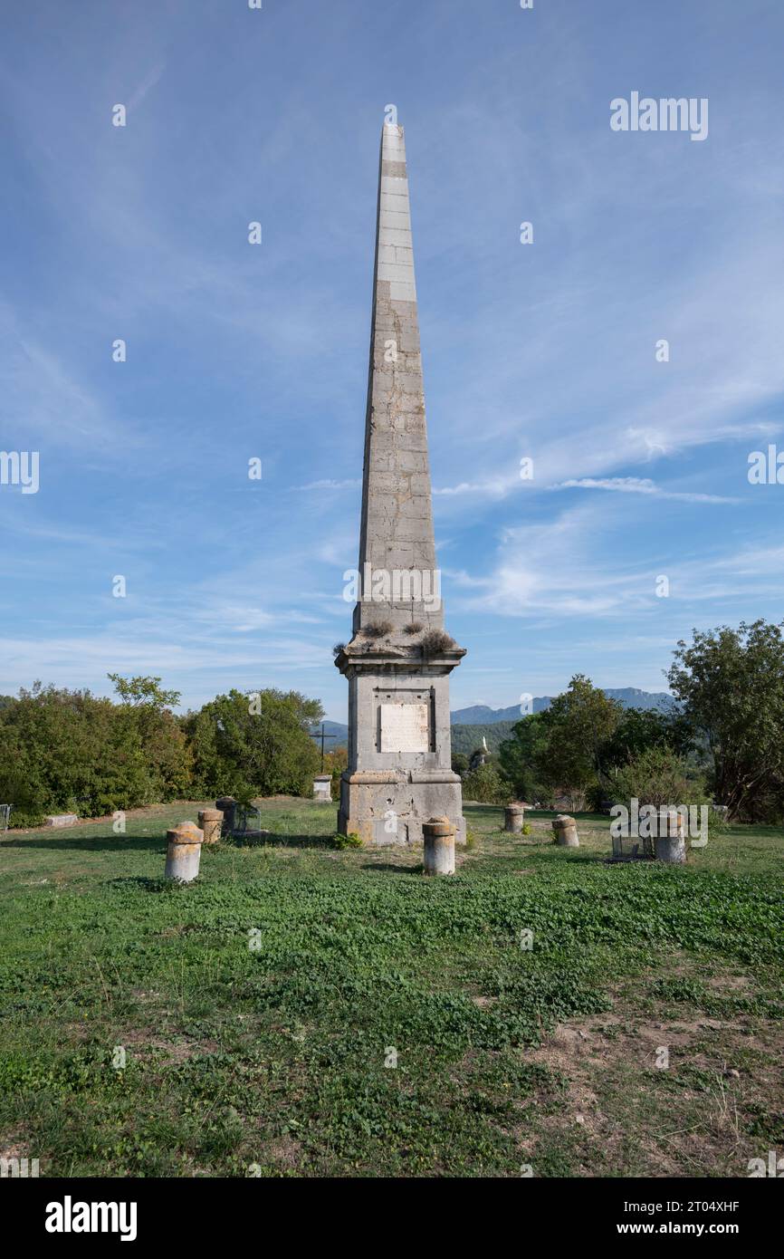 Obelisk of Tourves, 19th-Century Provence Gem, a Provence rarity ...