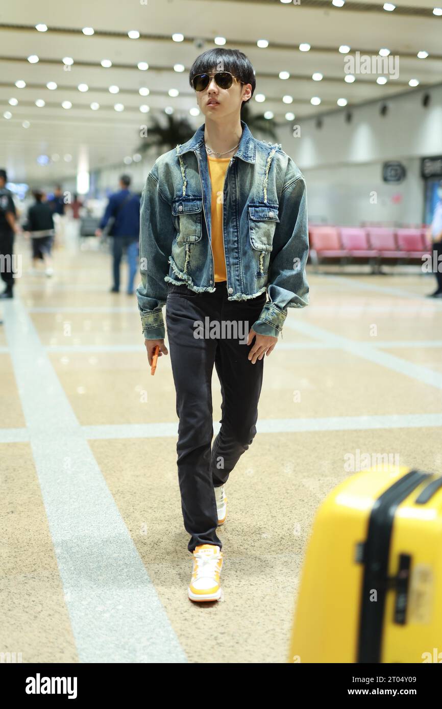 Chinese rapper, singer, songwriter, dancer and actor Yan Xujia appears ...