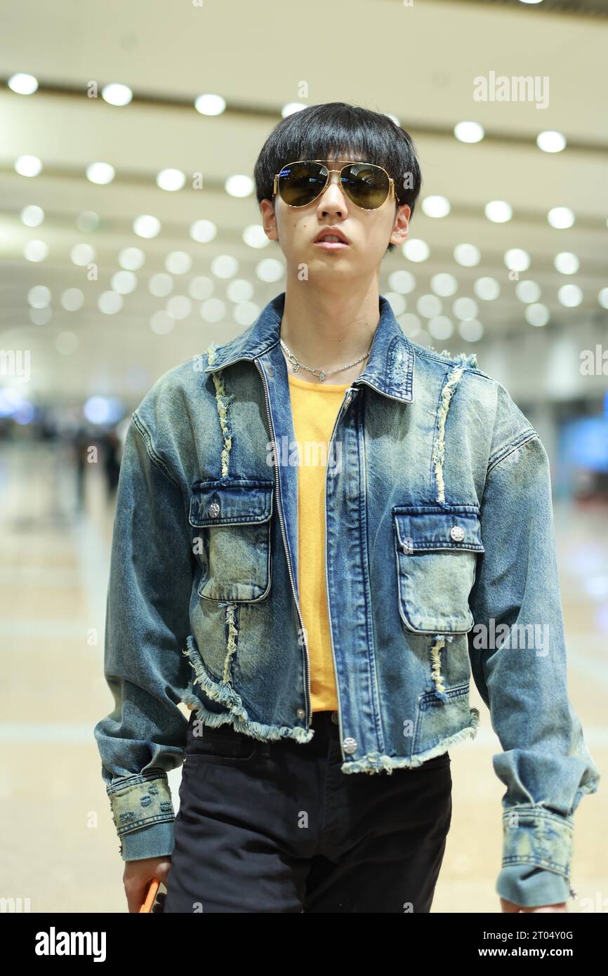 Chinese rapper, singer, songwriter, dancer and actor Yan Xujia appears ...