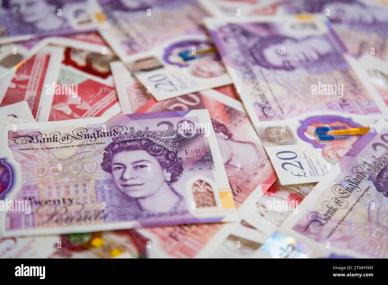 Pound sterling banknotes Stock Photo - Alamy