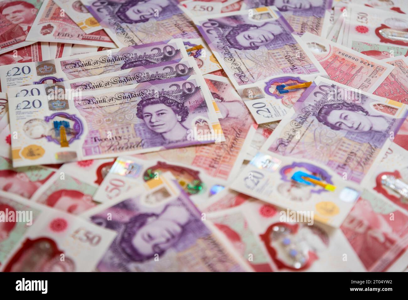 Pound sterling banknotes Stock Photo - Alamy