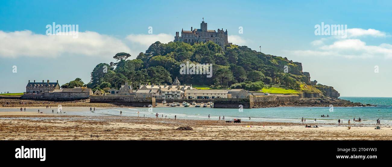 St Michael's Mount, Marazion, Cornwall, England Stock Photo - Alamy