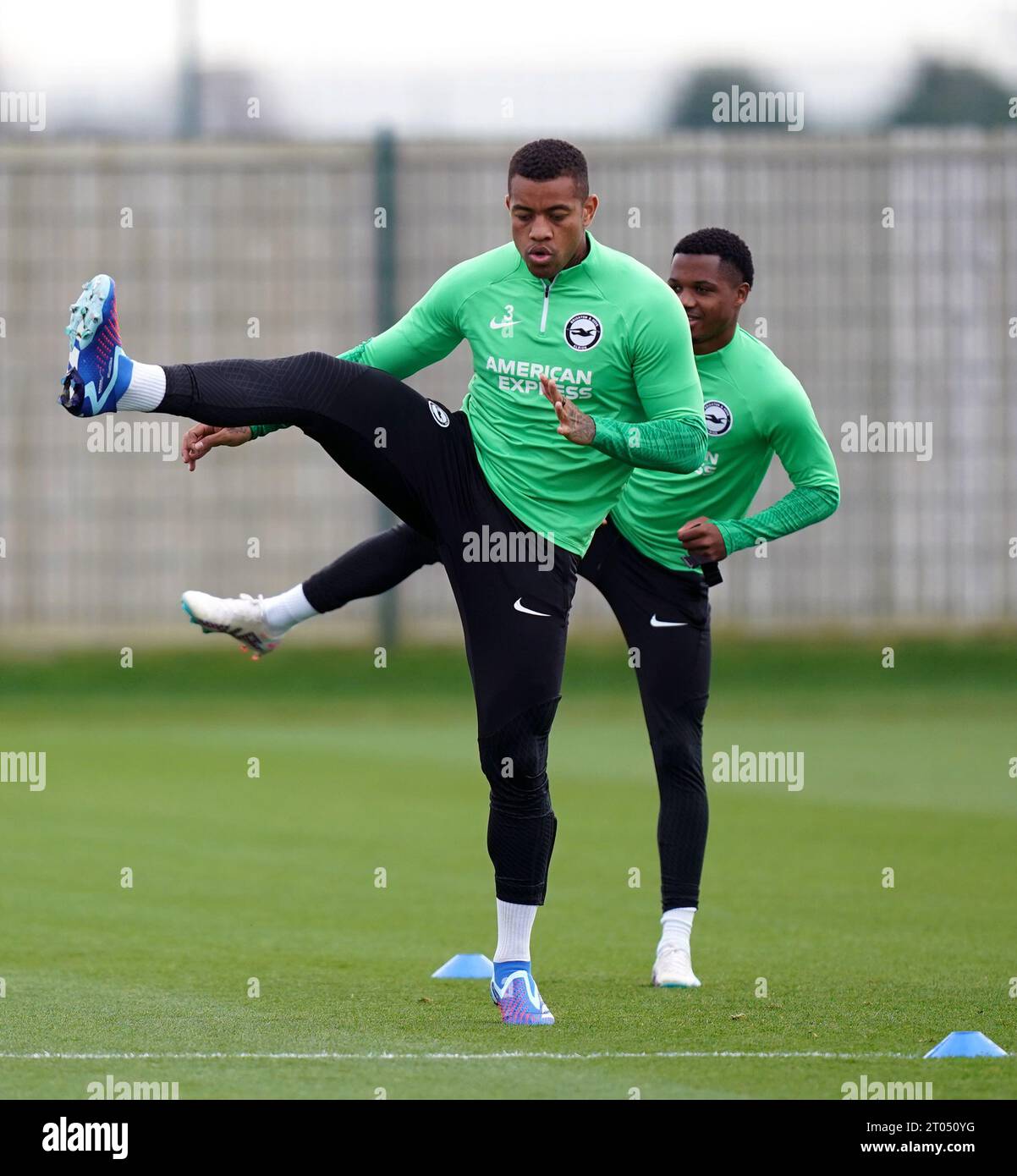 Brighton and Hove Albion's Igor during a training session at the ...