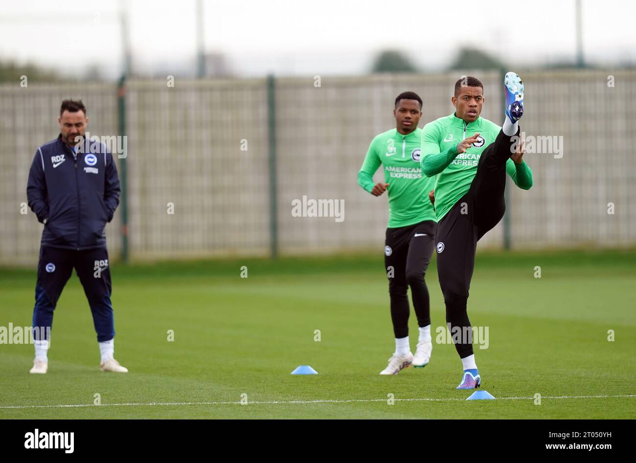 Brighton and Hove Albion's Igor during a training session at the ...