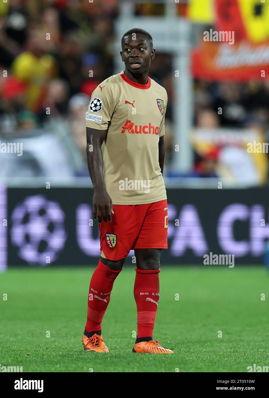 Lens, France, 3rd October 2023. Nampalys Mendy of RC Lens during the UEFA Champions League match ...