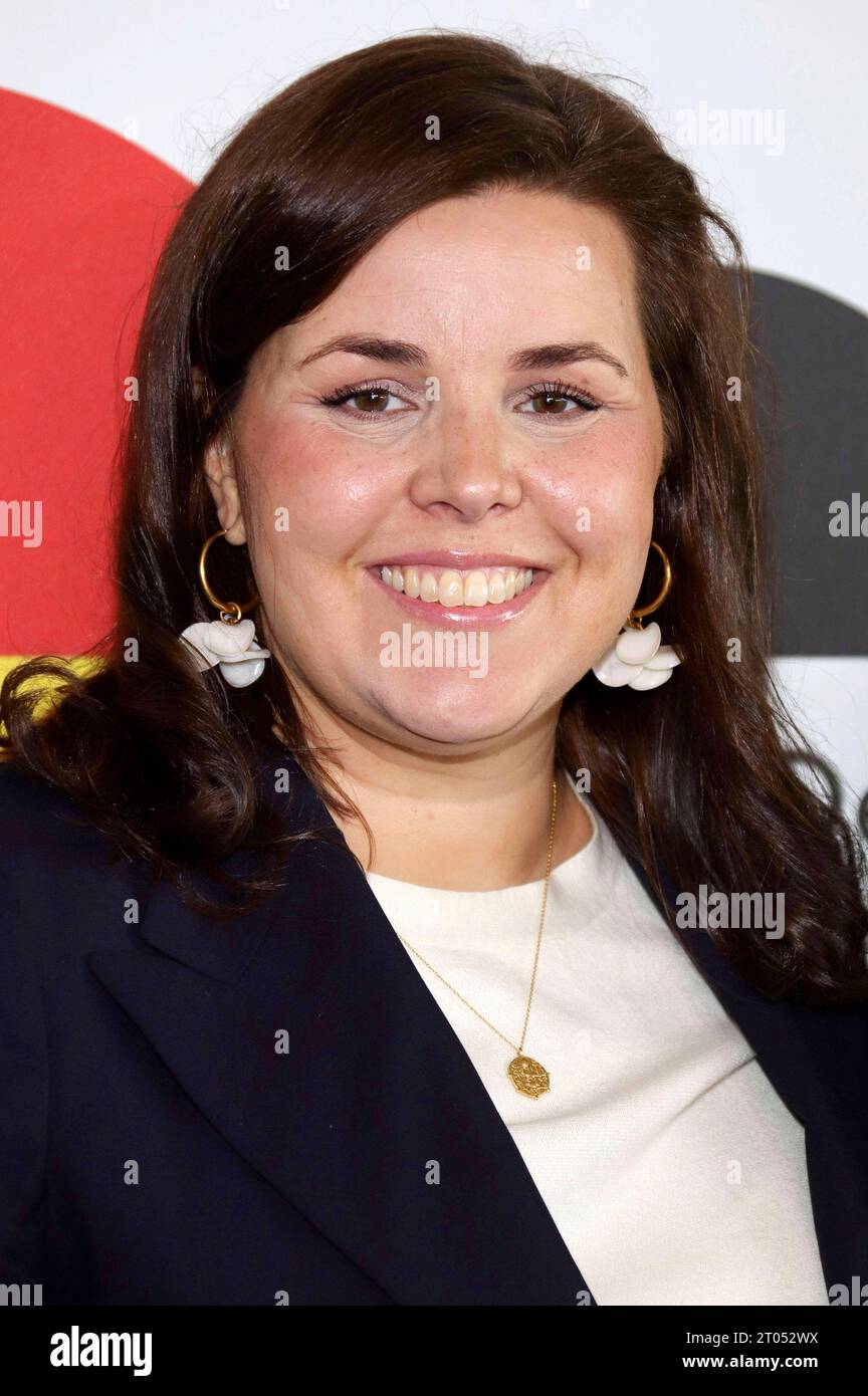 Anna Gallina bei der Ankunft zum Festakt zum Tag der Deutschen Einheit ...