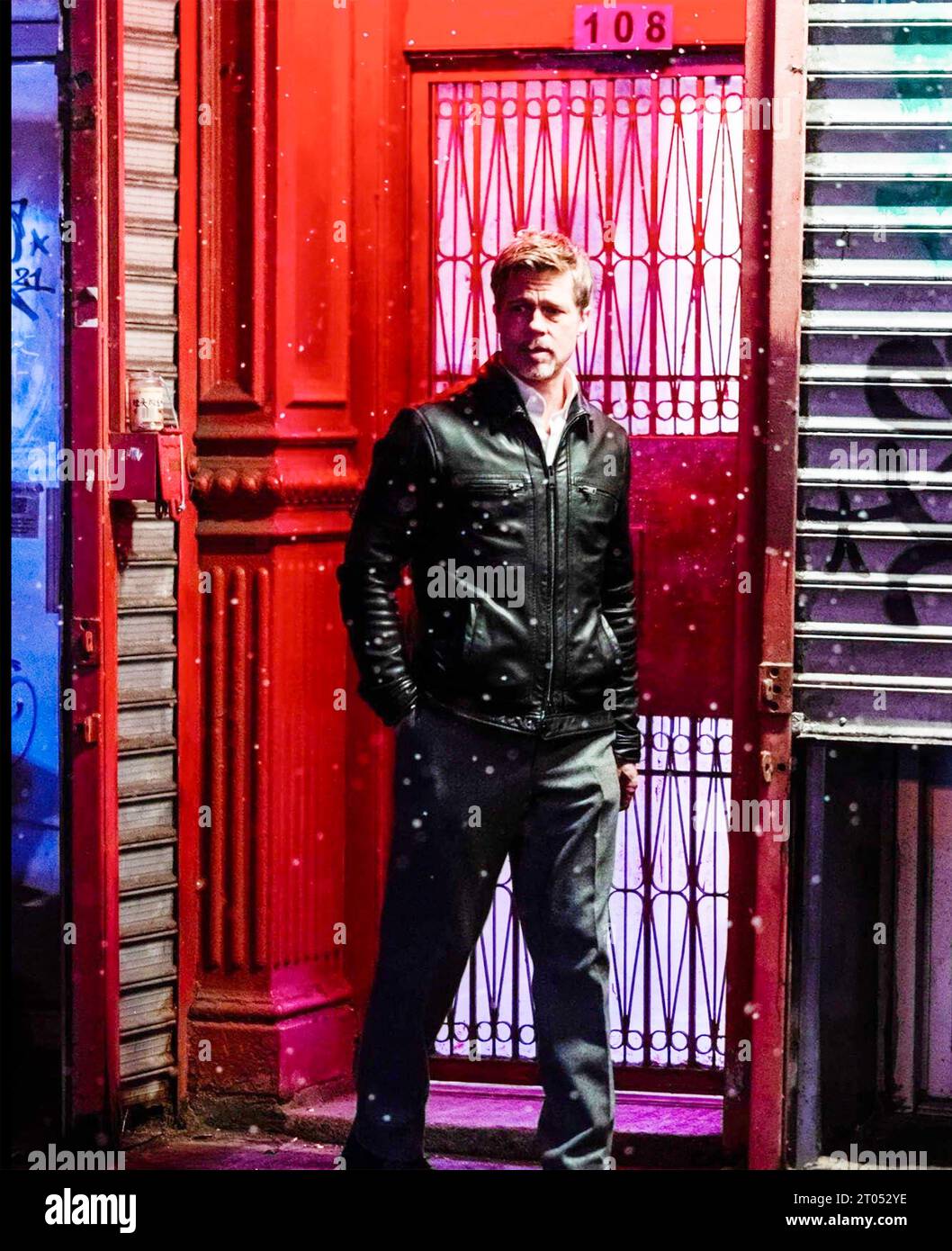 WOLVES 2023 Apple TV+ film with Brad Pitt Stock Photo - Alamy