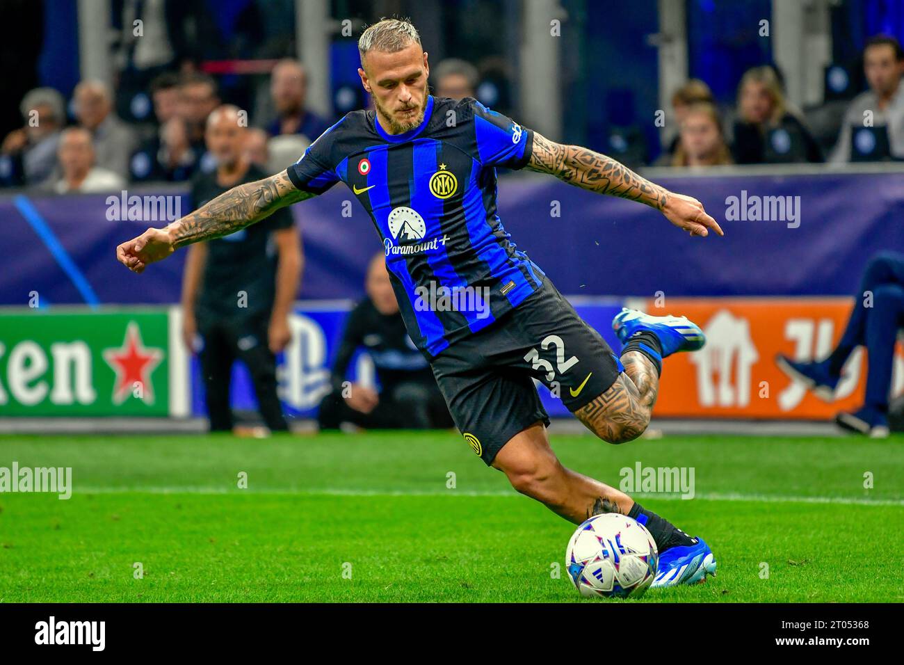 Federico dimarco inter champions league hi-res stock photography and images - Alamy