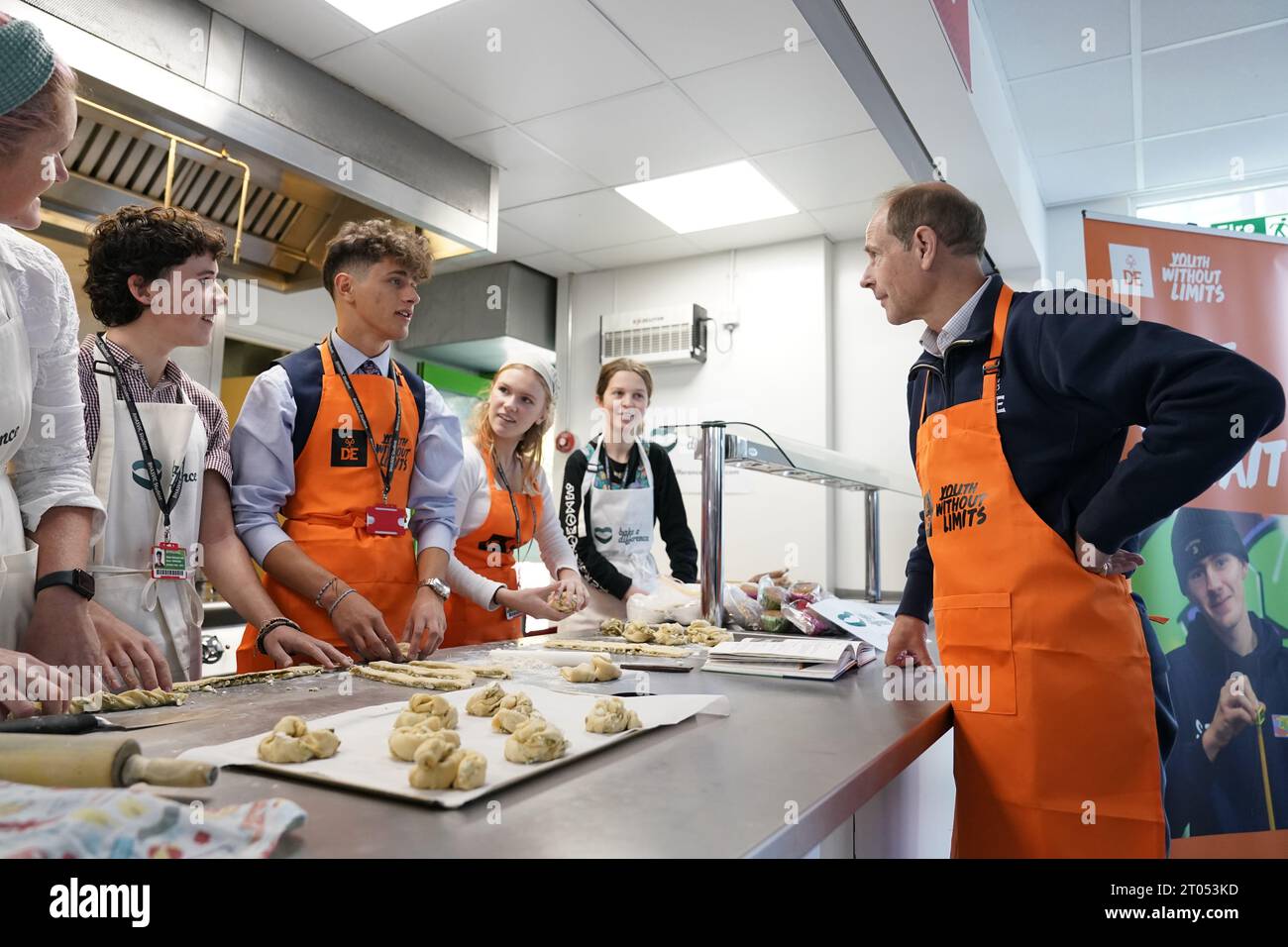 The Duke of Edinburgh, in his role as Patron of the Duke of Edinburgh's ...