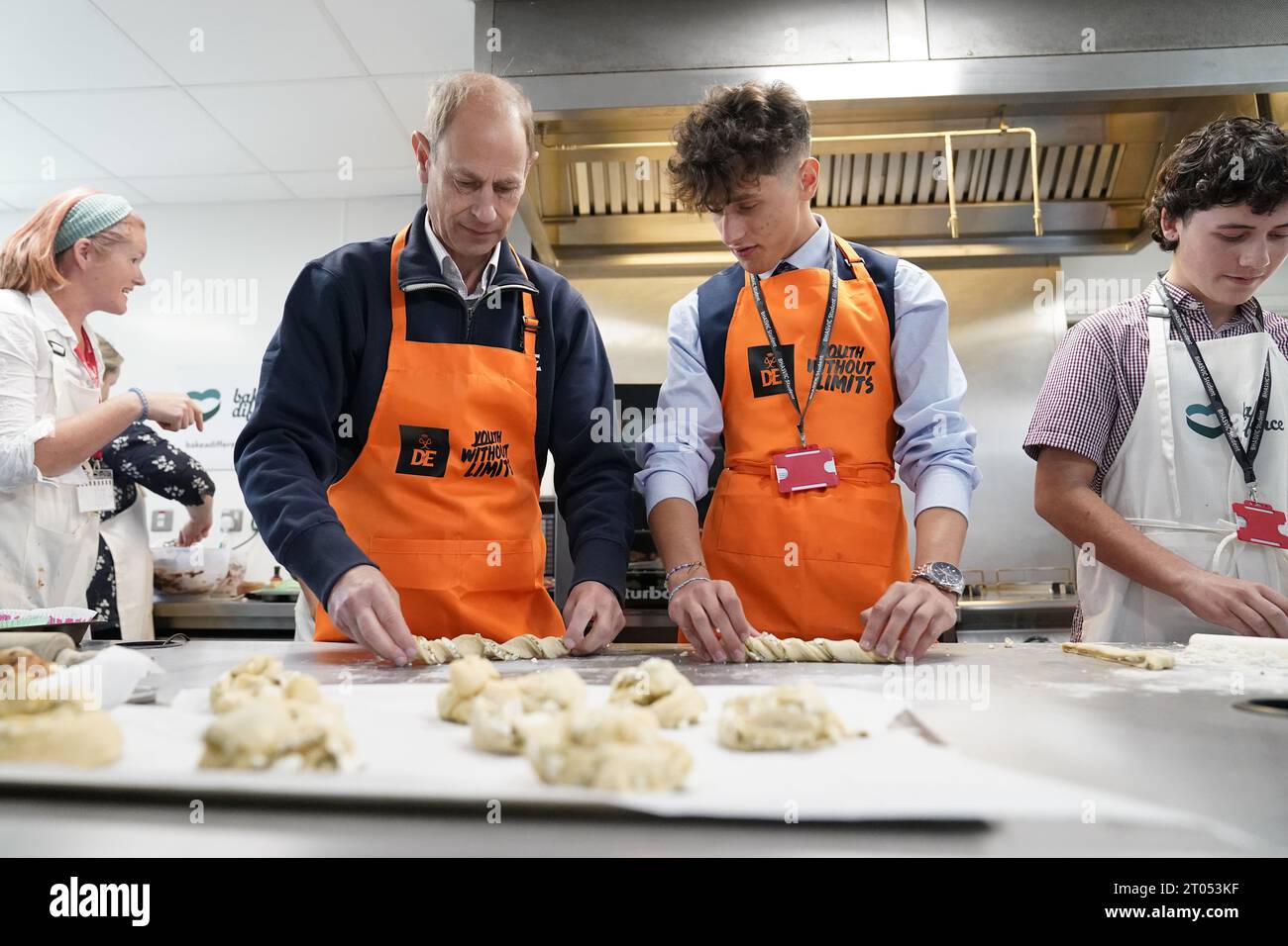 The Duke of Edinburgh (left), in his role as Patron of the Duke of ...