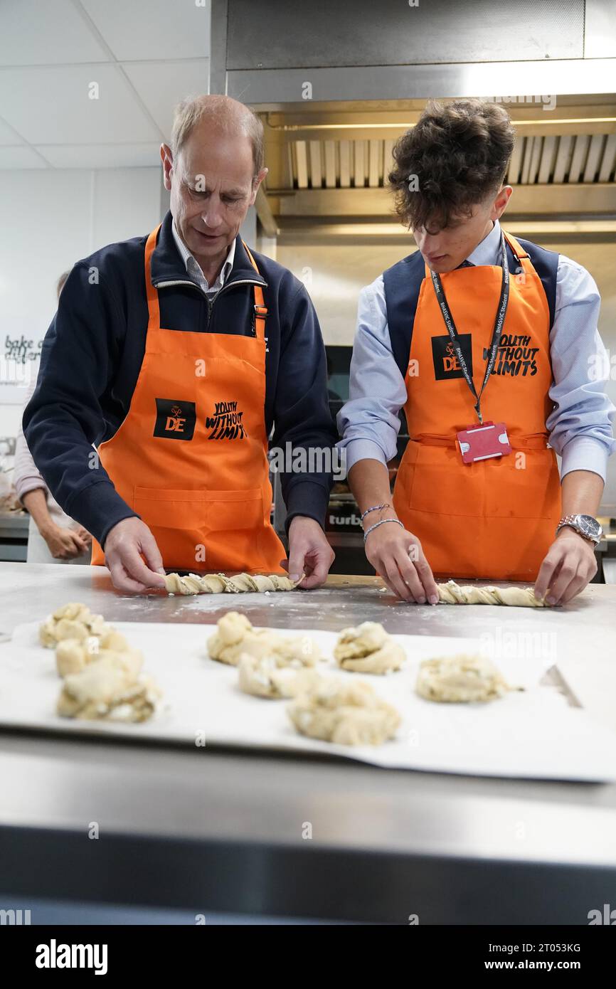 The Duke of Edinburgh (left), in his role as Patron of the Duke of ...