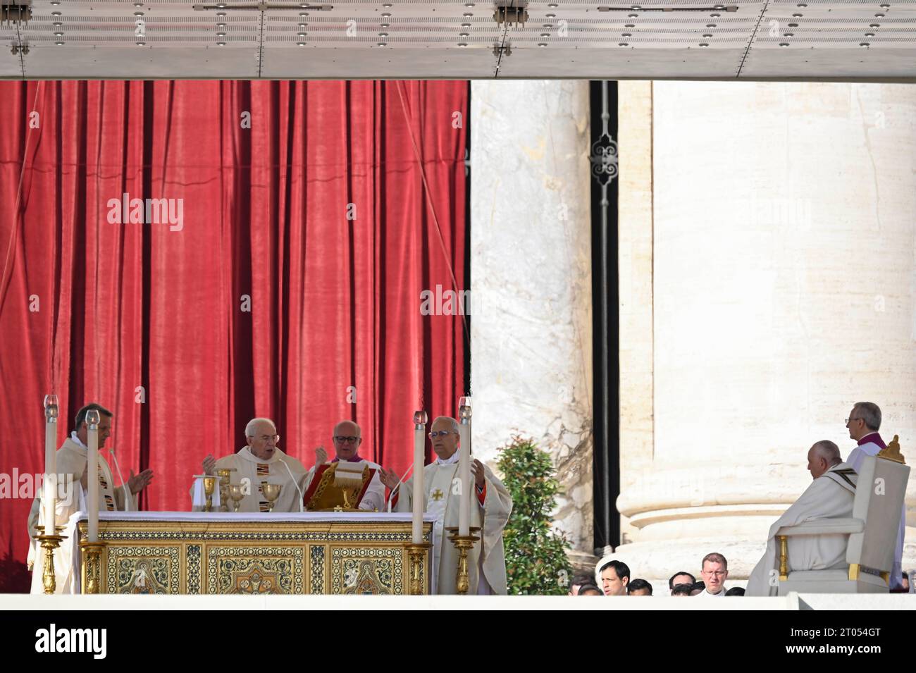 Rome, Italy. 04th Oct, 2023. Italy, Rome, Vatican City, Oct. 4, 2023 ...