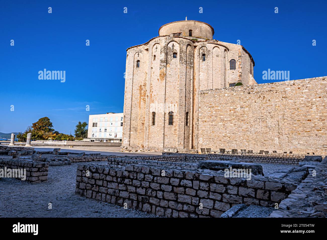 CROATIA : ZADAR - HISTORIC CHURCH ST: DONATUS Stock Photo - Alamy