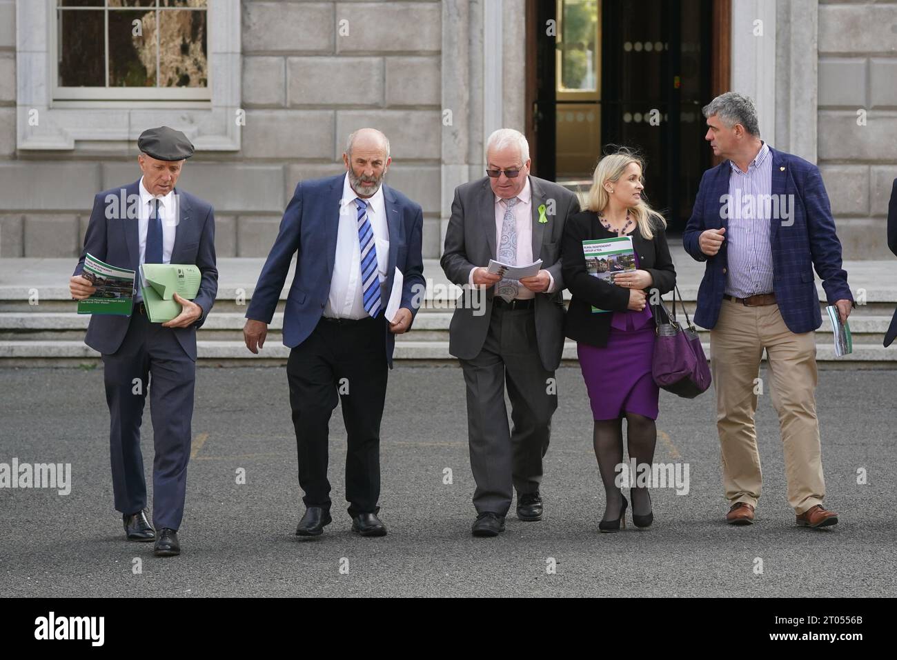 (left to right) Michael Healy-Rae, Danny Healy-Rae, Mattie McGrath ...