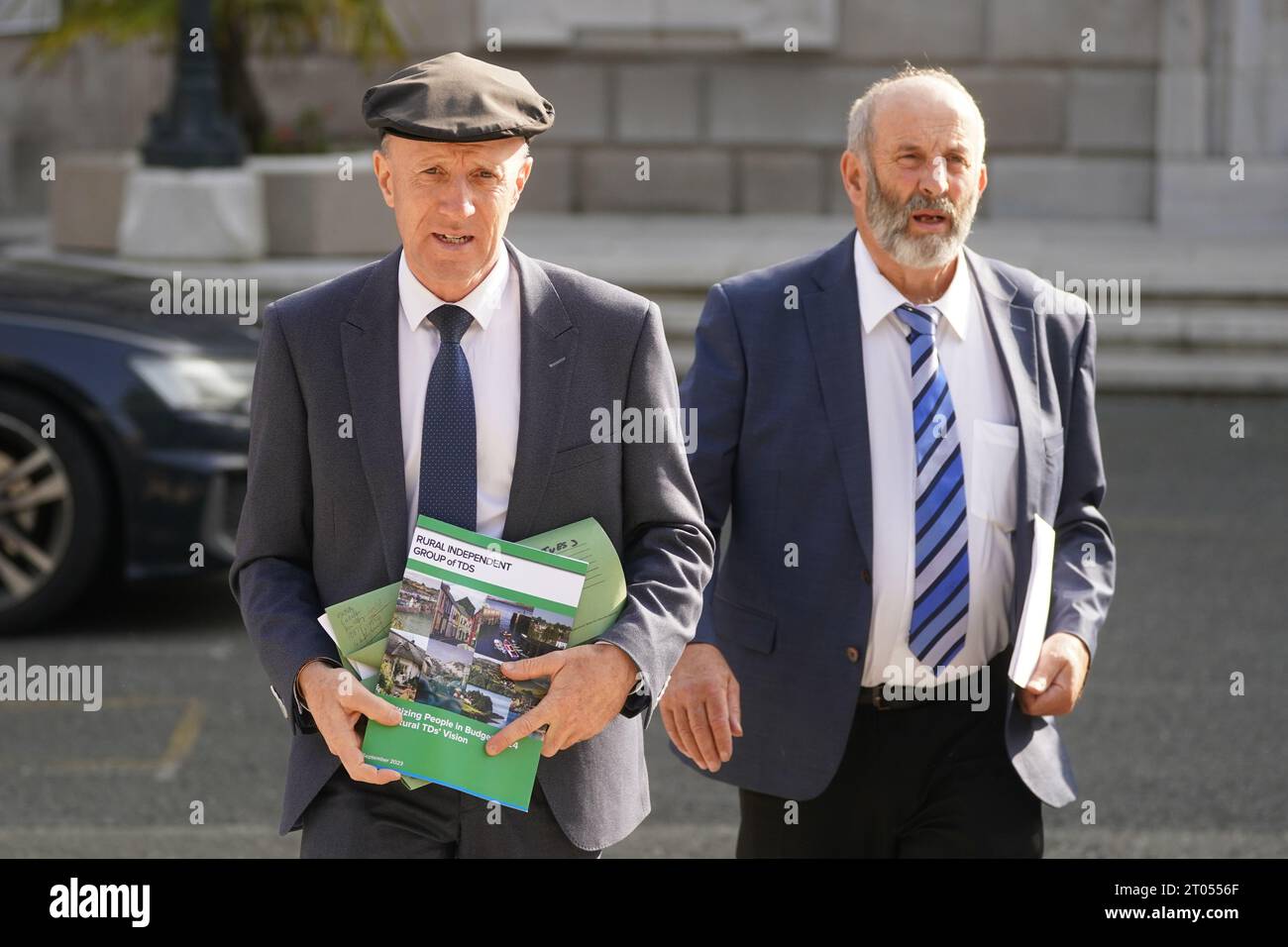(left to right) Michael Healy-Rae, and Danny Healy-Rae arrive for a ...