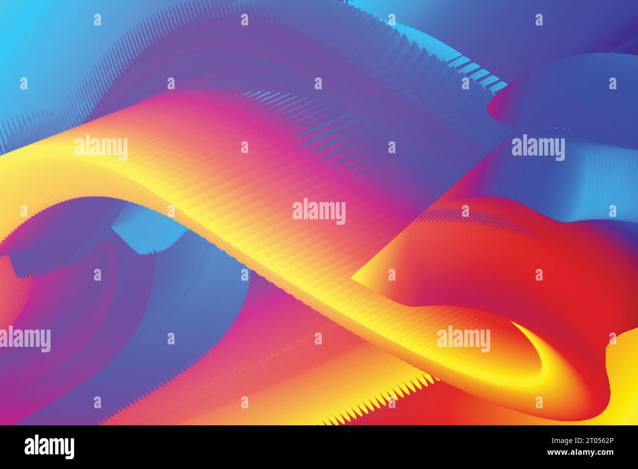 wavy colorful overly gradient abstract art background design Stock Vector Image & Art - Alamy