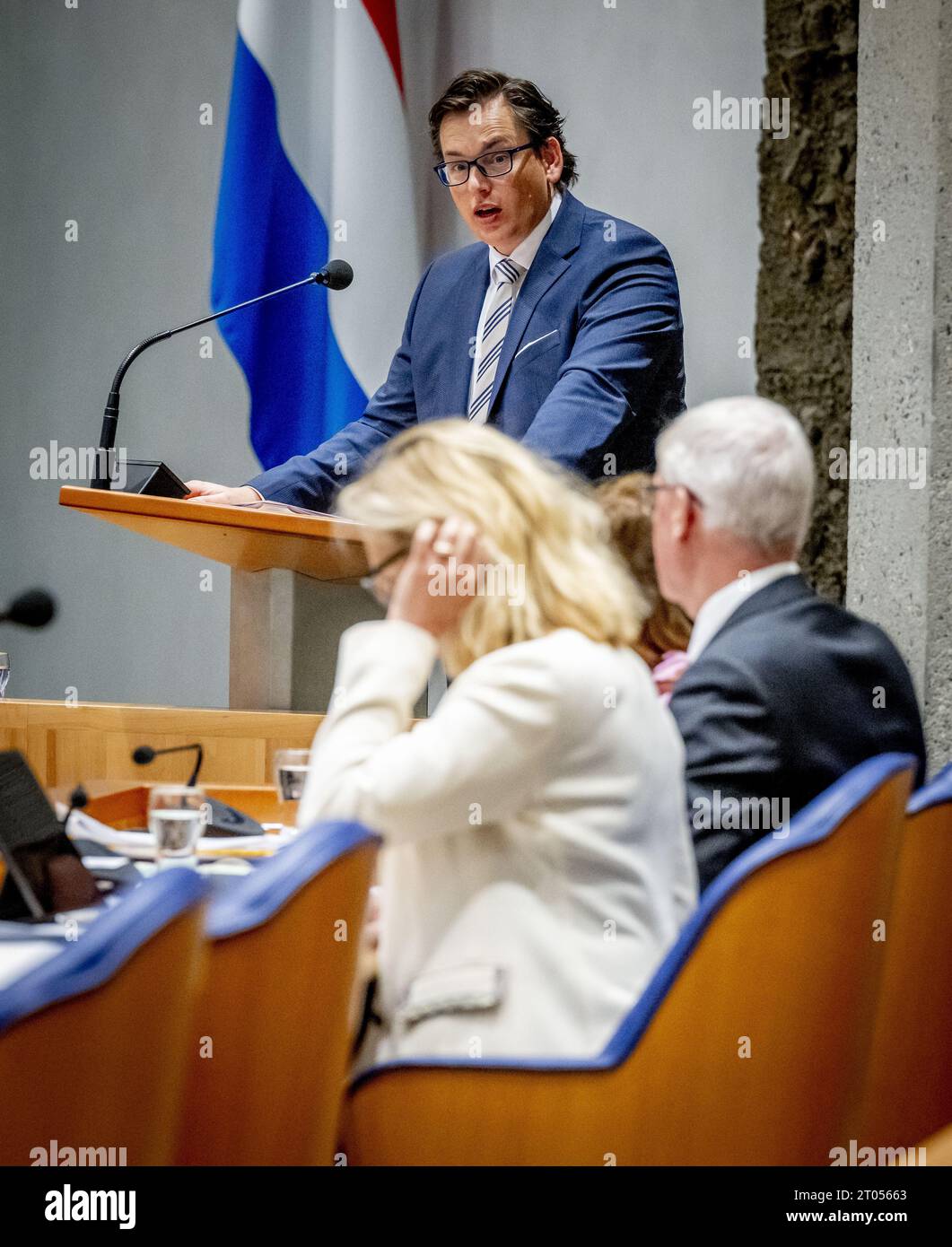 The Hague, Netherlands. 04th Oct, 2023. THE HAGUE - Pieter Grinwis ...