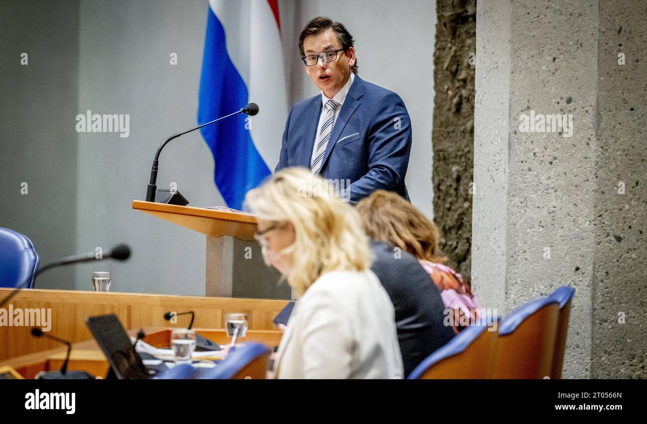 The Hague, Netherlands. 04th Oct, 2023. THE HAGUE - Pieter Grinwis ...