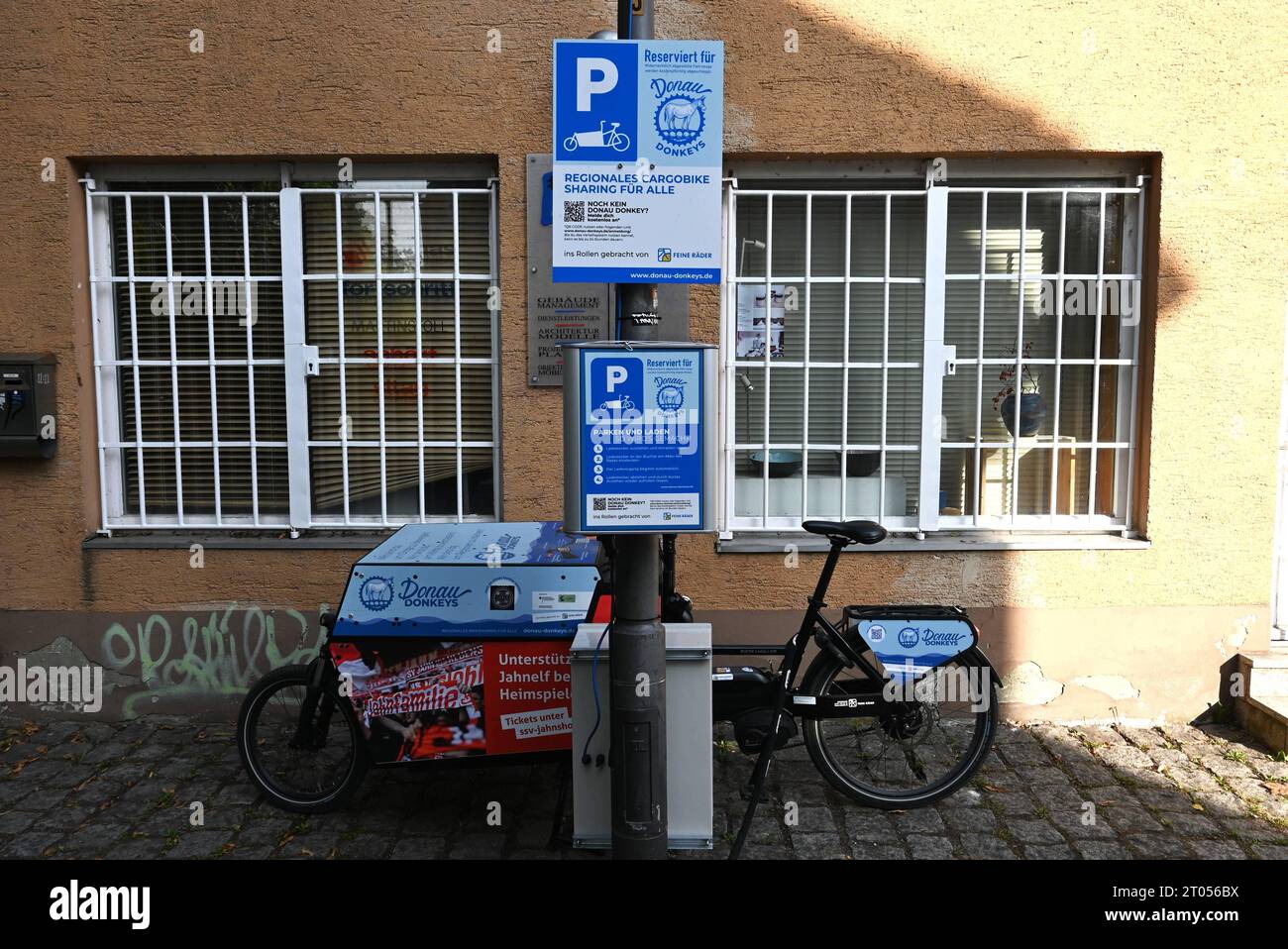 Regensburg. Cargo e Bike Sharing, regionale Lastenrad-Vermietung von ...